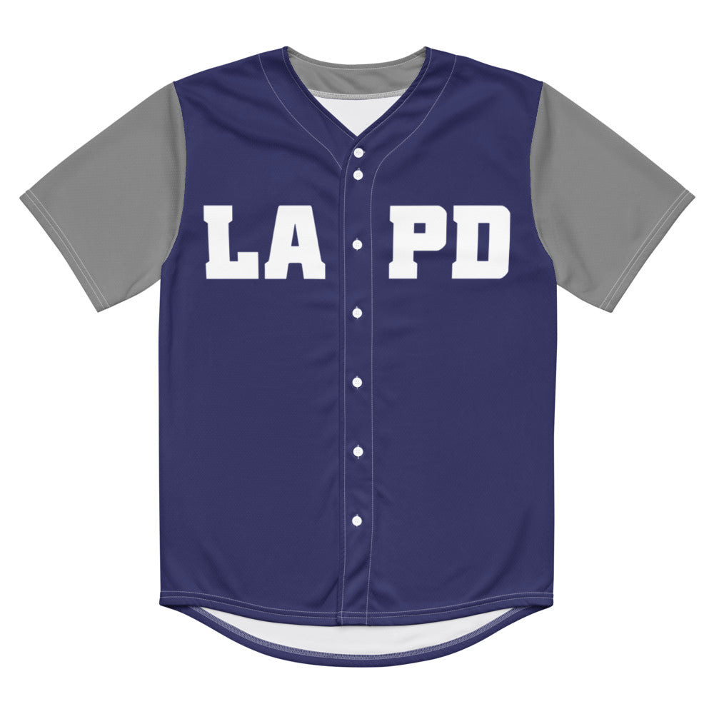 LAPD Logo Personalized Baseball Jersey