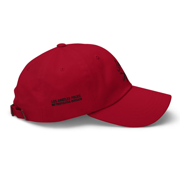 LAPD LA Metro Embroidered Dad Hat | Premium Adjustable Cap