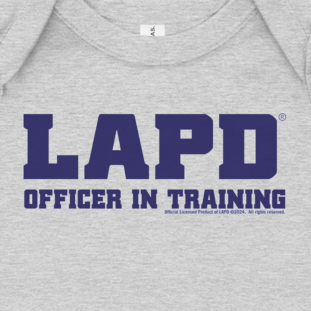 LAPD Officer In Training Baby Bodysuit | Future Police Gift